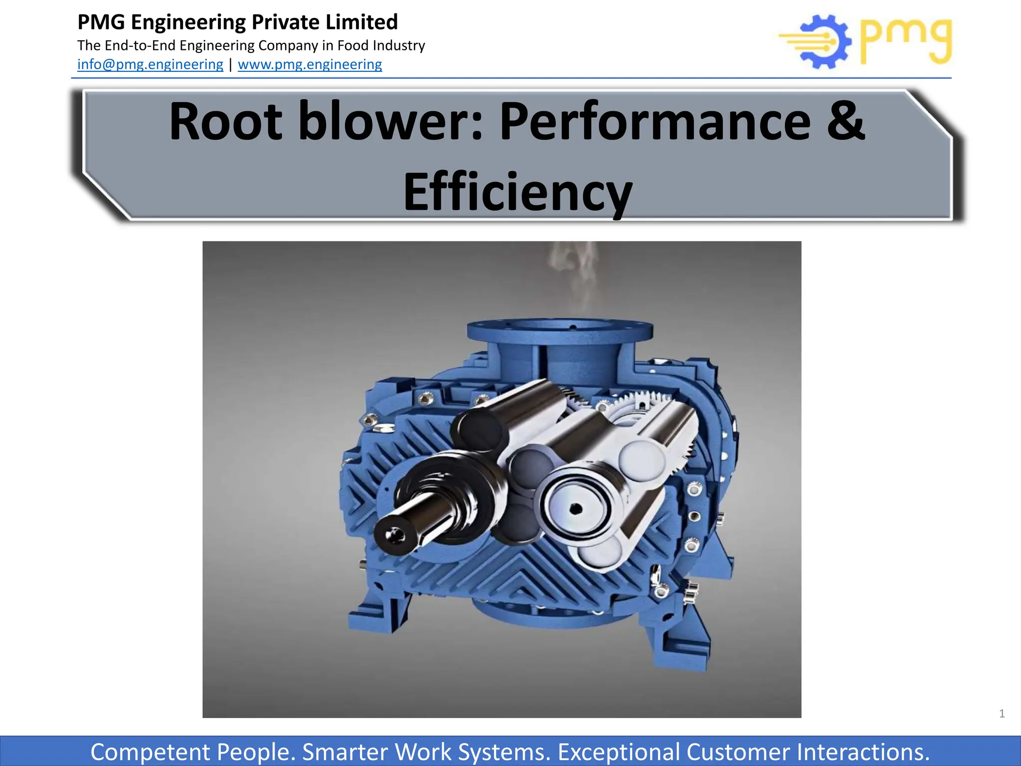 Root blower - Performance Efficiency.pptx