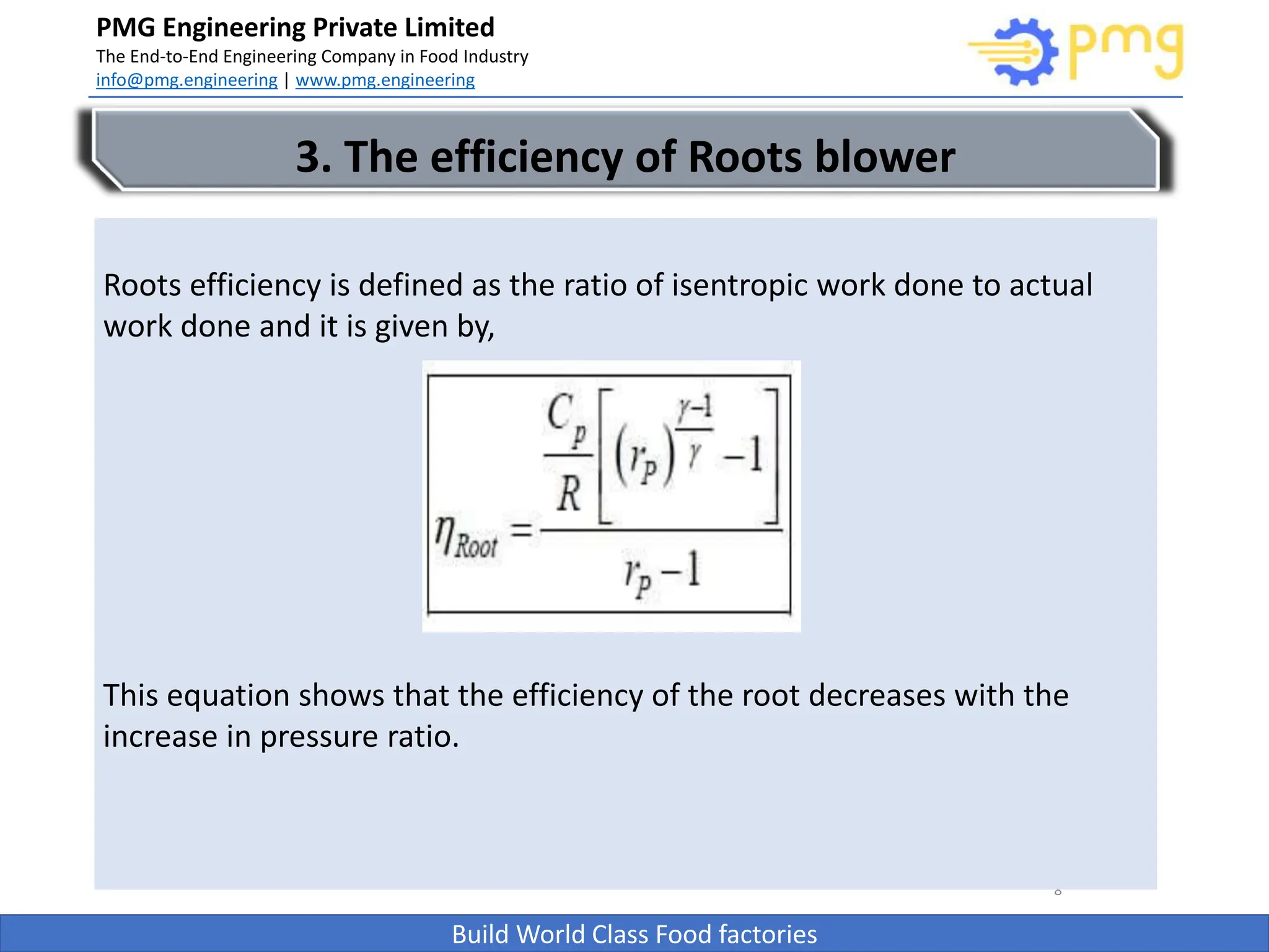 Root blower - Performance Efficiency.pptx