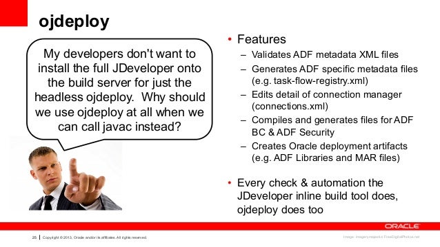 Oracle ADF Architecture TV - Deployment - Build Options