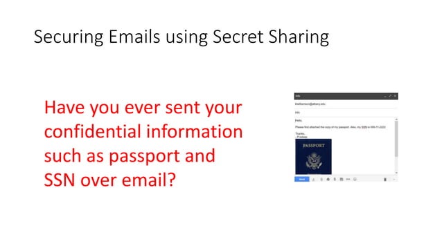 Shamir Secret Sharing Presentation | PPTX