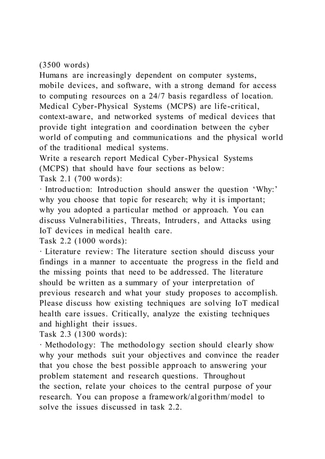 (3500 words)humans are increasingly dependent on computer system | DOCX ...