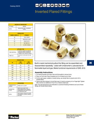 Flare Fitting | PDF