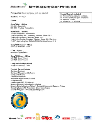 Network Security Expert Professional (002) | PDF