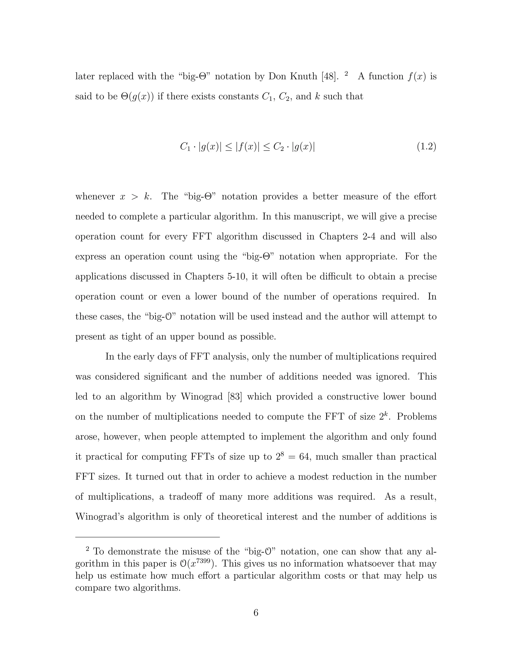 Fast Fourier Transform Algorithms With Applications Phd Thesis Todd ...