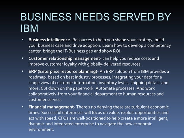 35048688 ibm-presentation-converted-final-ppt | PPT | Computing ...