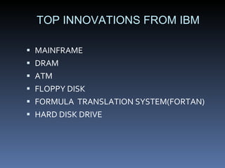 35048688 ibm-presentation-converted-final-ppt | PPT | Computing ...