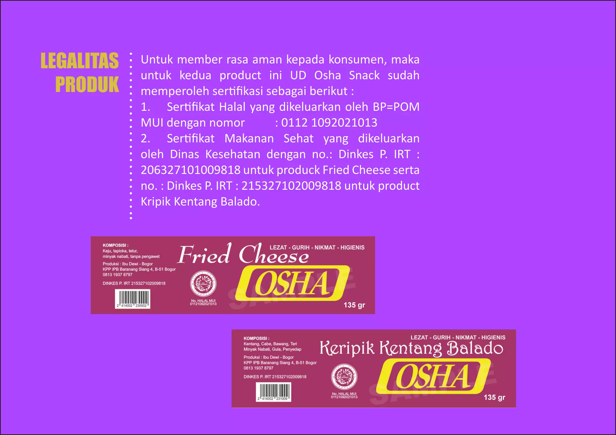 COMPANY PROFILE OSHA1 | PDF