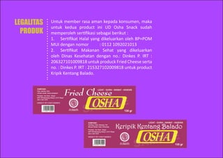 COMPANY PROFILE OSHA1 | PDF