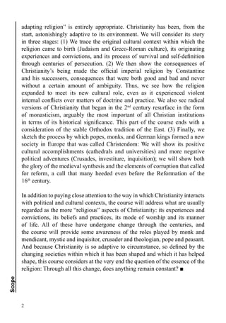 The History Of Christianity From The Disciples To The Dawn Of The ...