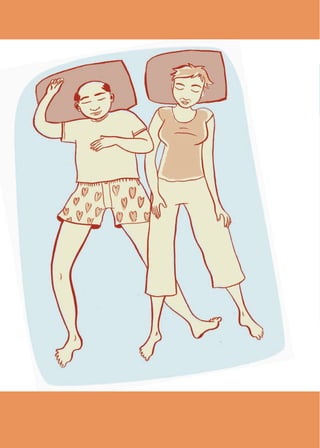Hugging Positions Drawing