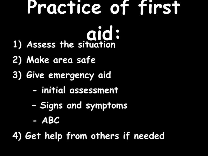 350787 Principles Of First Aid