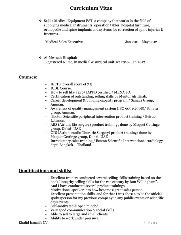 Khalid CV | PDF