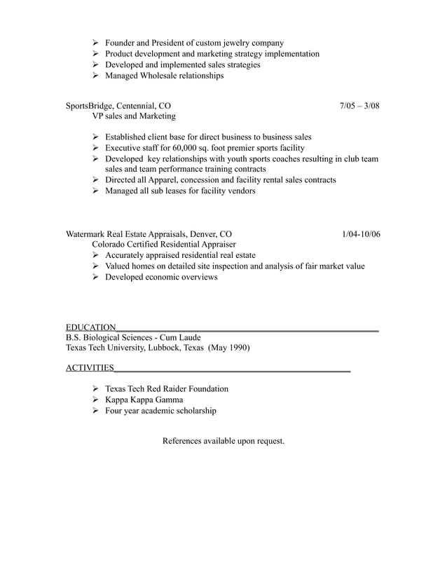 S. Hamilton resume | DOC | Infertility | Reproductive Health