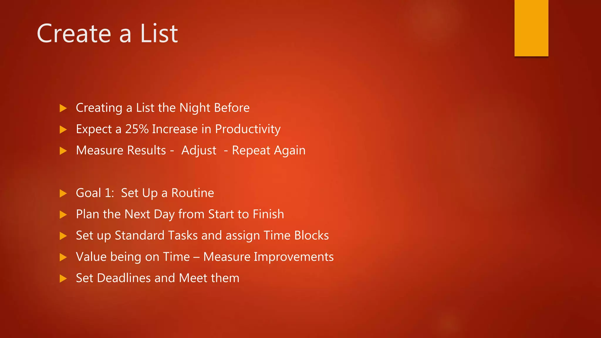 Time Management I | PPTX