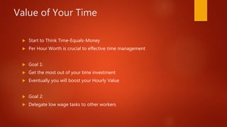 Time Management I | PPTX