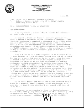 Letter of Recommendation | PDF