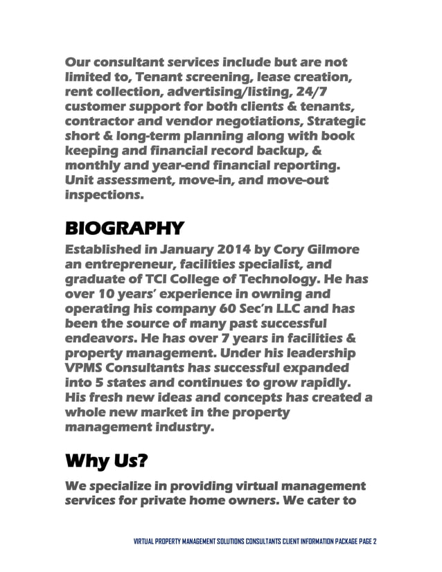 Vpmsc Client Introduction Package (1) | PDF