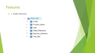 UFT Automation Framework Introduction | PPTX