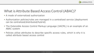 Top Ten Reasons Why Developers Don't Adopt ABAC | PPT