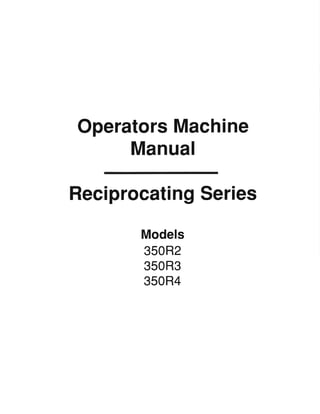machine operators_manual | PDF