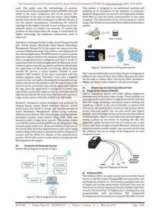 Wireless Student Attendance System using Fingerprint Sensor | PDF ...