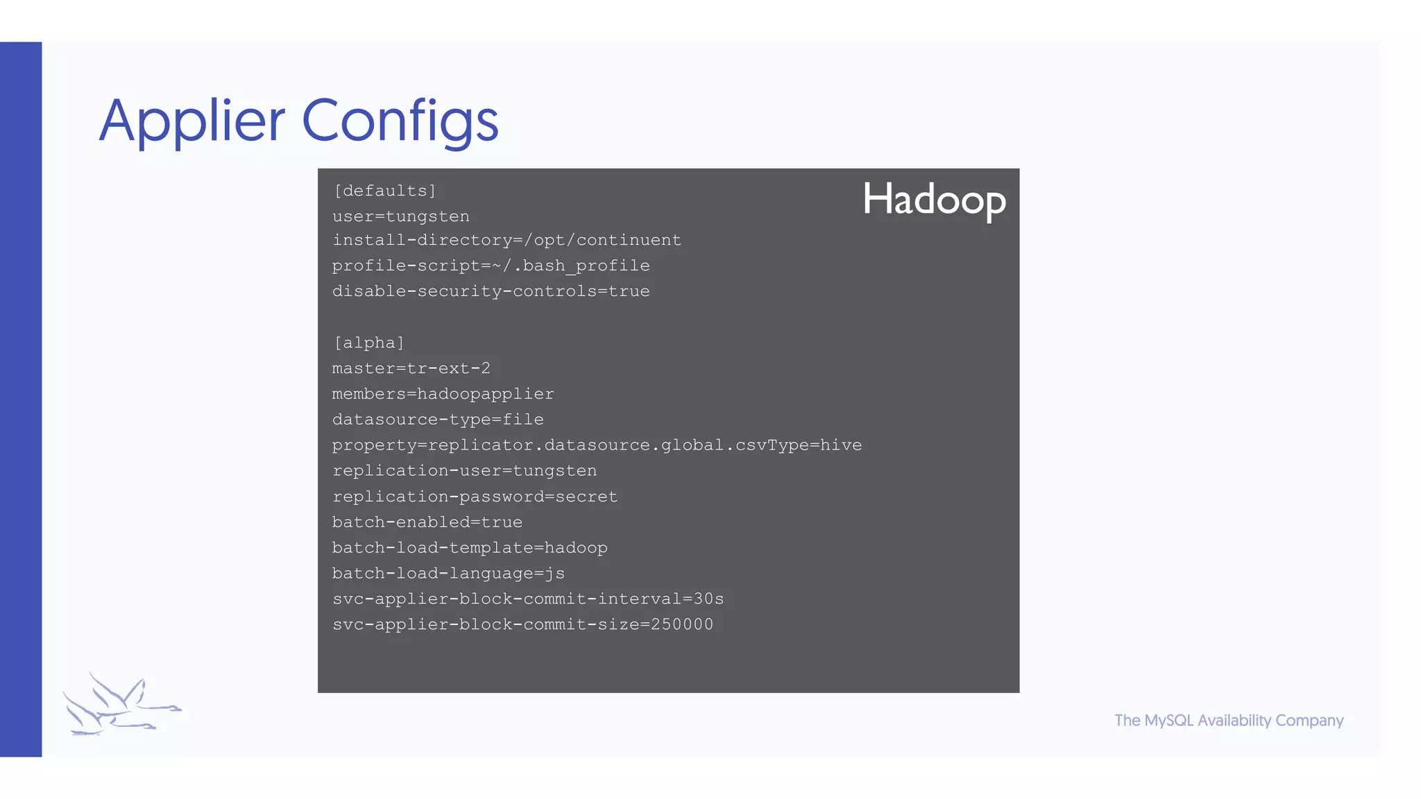 Training Slides: 351 - Tungsten Replicator for Data Warehouses | PPT
