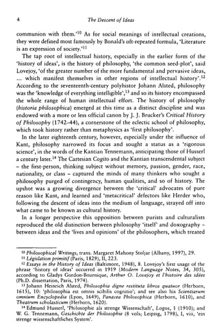 The Descent Of Ideas The History Of Intellectual History Kelley | PDF