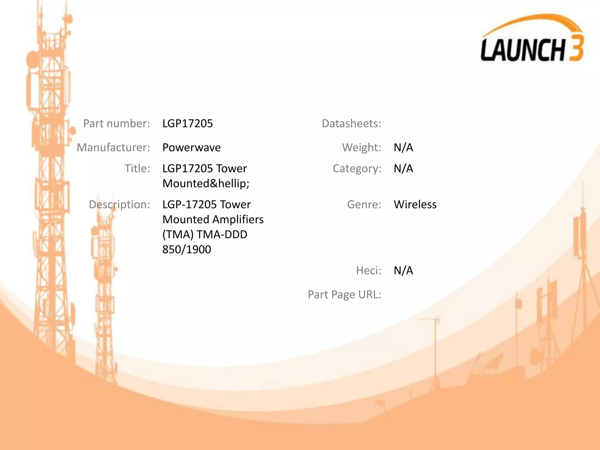 Powerwave LGP17205 | PPTX