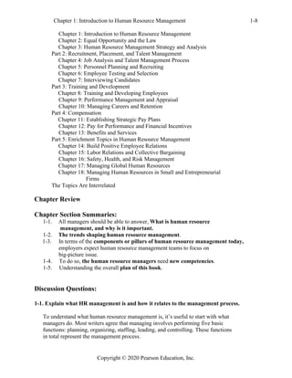 Solution Manual for Human Resource Management 16th Edition Gary Dessler ...
