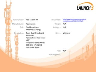 Powerwave P65-16-XLH-RR | PPTX