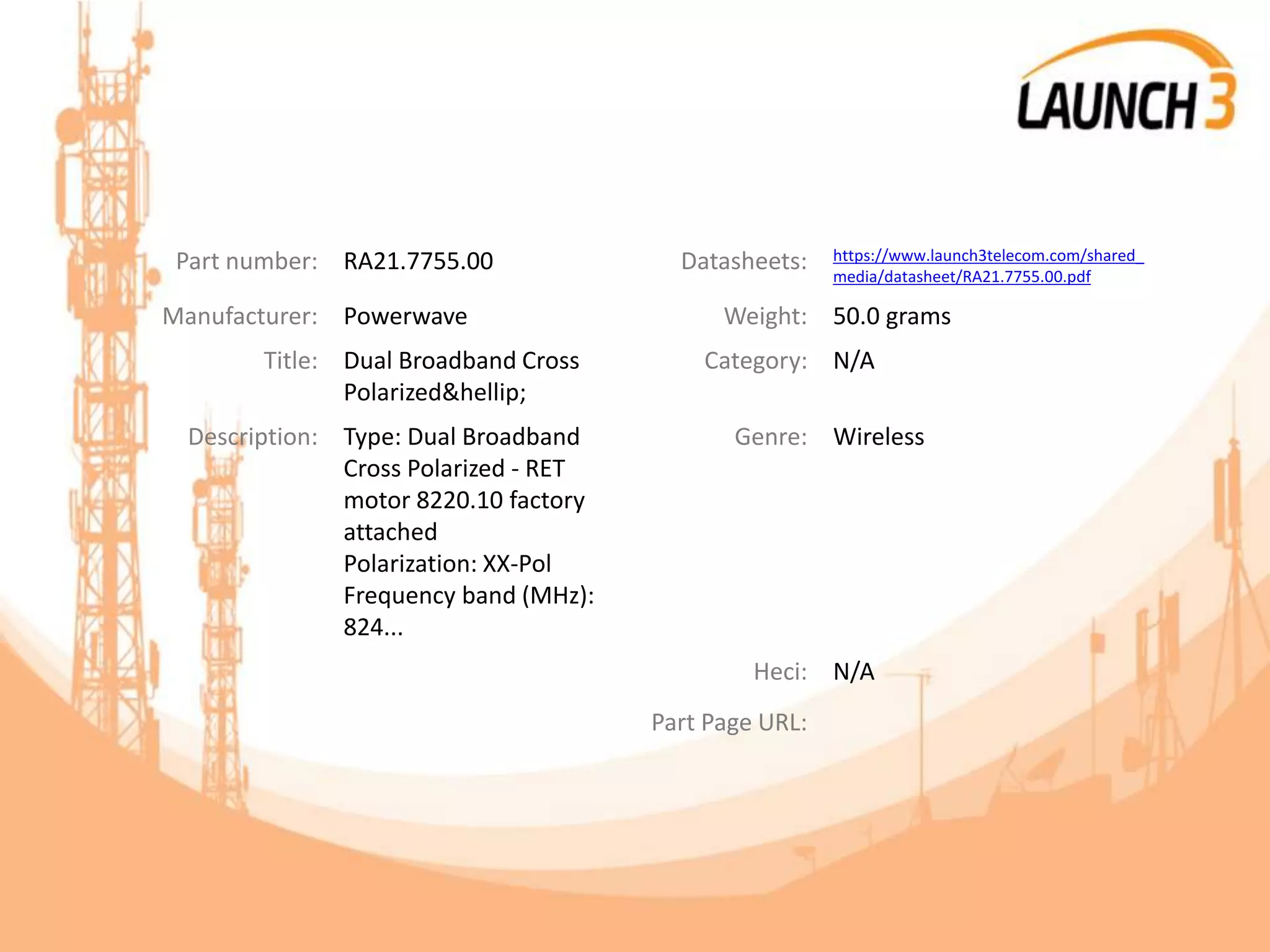 Powerwave RA21.7755.00