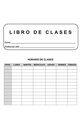 351118238 libro-de-clases-para-imprimir-docx | PDF