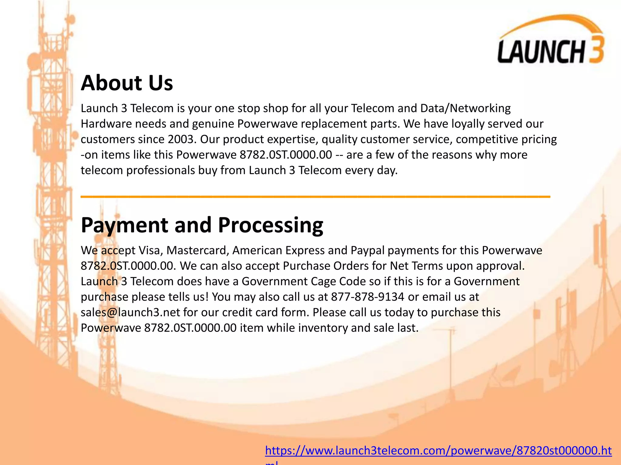 Powerwave 8782.0ST.0000.00