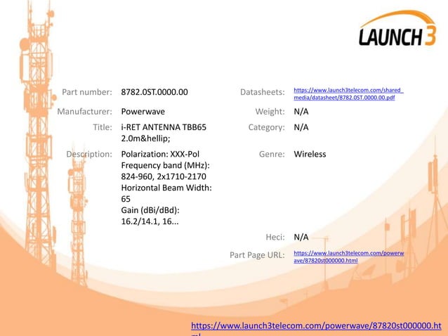 Powerwave 8782.0ST.0000.00