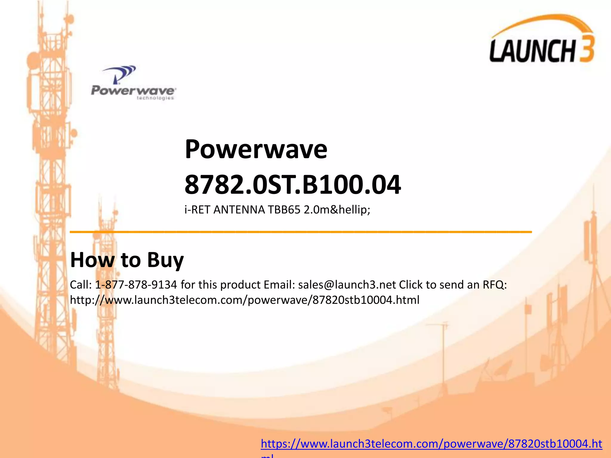 Powerwave 8782.0ST.B100.04