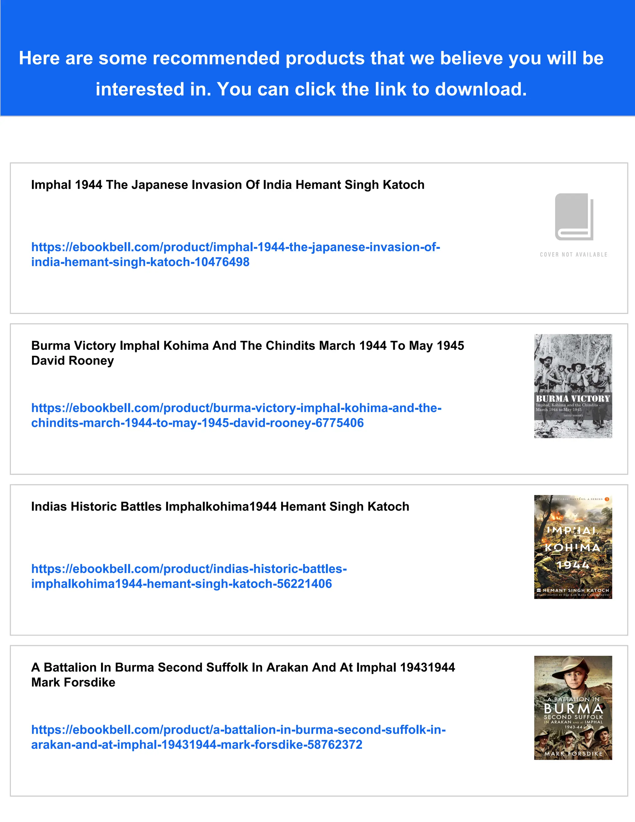 Imphal 1944 The Japanese Invasion Of India Hemant Singh Katoch | PDF