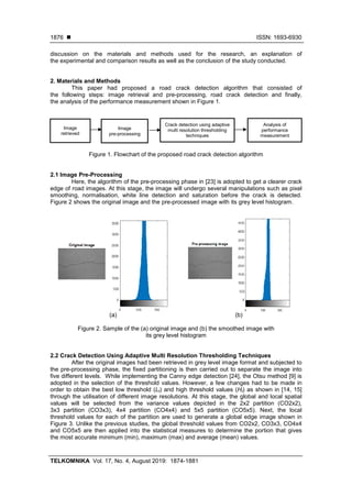 Road crack detection using adaptive multi resolution thresholding techniques | PDF