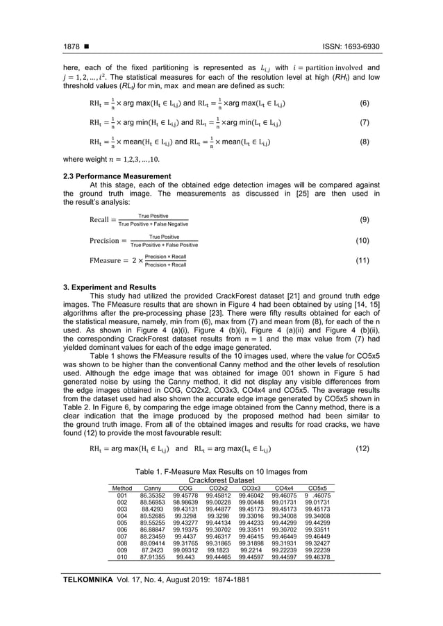 Road crack detection using adaptive multi resolution thresholding techniques | PDF
