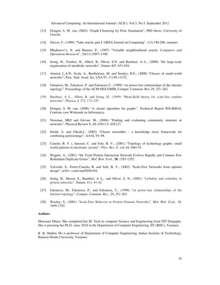 COMPARATIVE PERFORMANCE ANALYSIS OF RNSC AND MCL ALGORITHMS ON POWER-LAW DISTRIBUTION | PDF