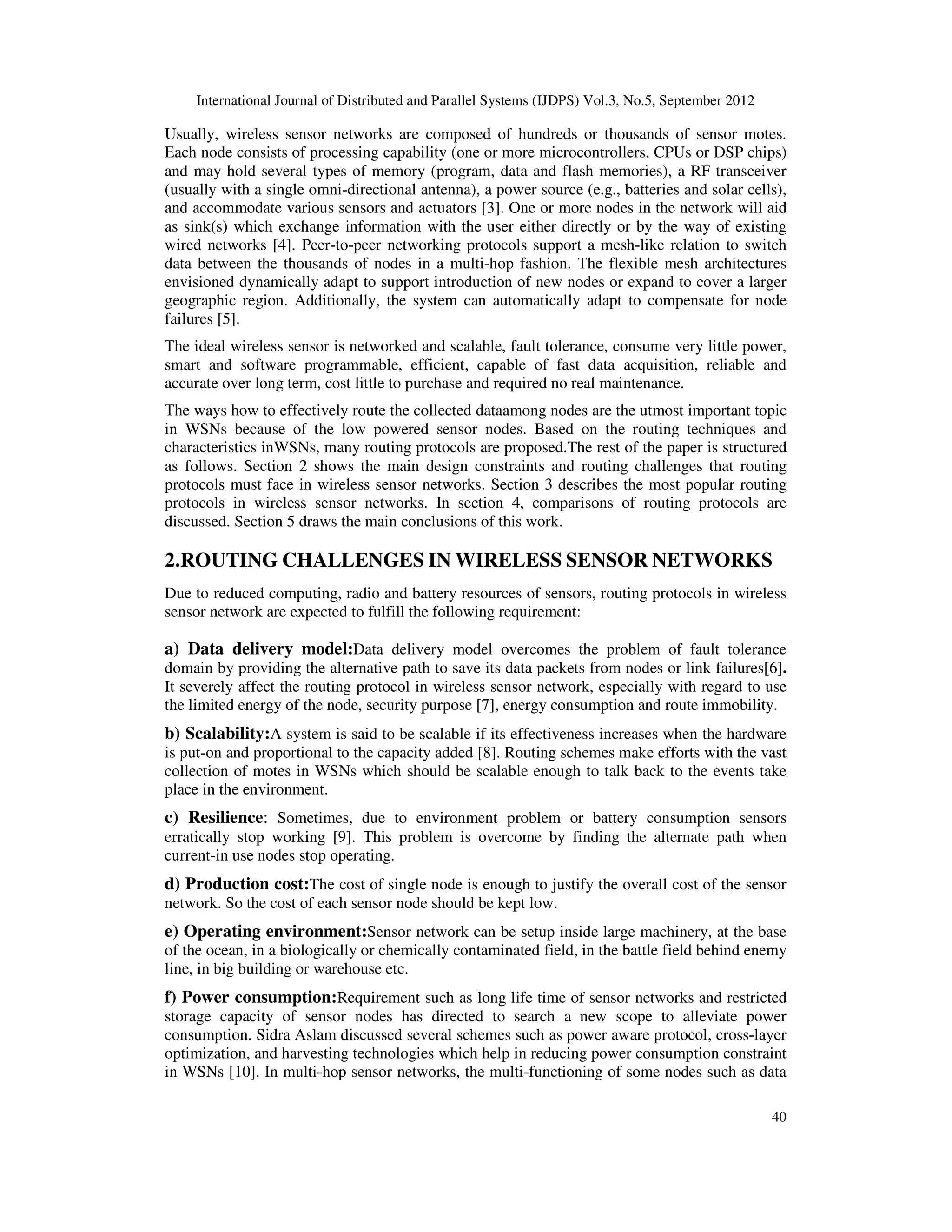 A REVIEW ON ROUTING PROTOCOLS FOR APPLICATION IN WIRELESS SENSOR ...