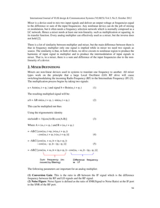 DESIGN AND IMPLEMENTATION OF ANALOG MULTIPLIER WITH IMPROVED LINEARITY | PDF