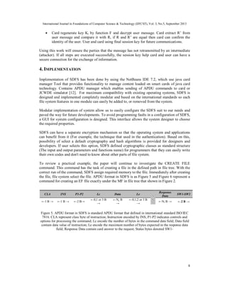 SECURE FILE MANAGEMENT SYSTEM FOR JAVA CARDS | PDF