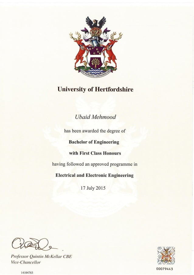 BEng Electrical and Electronic Degree | PDF