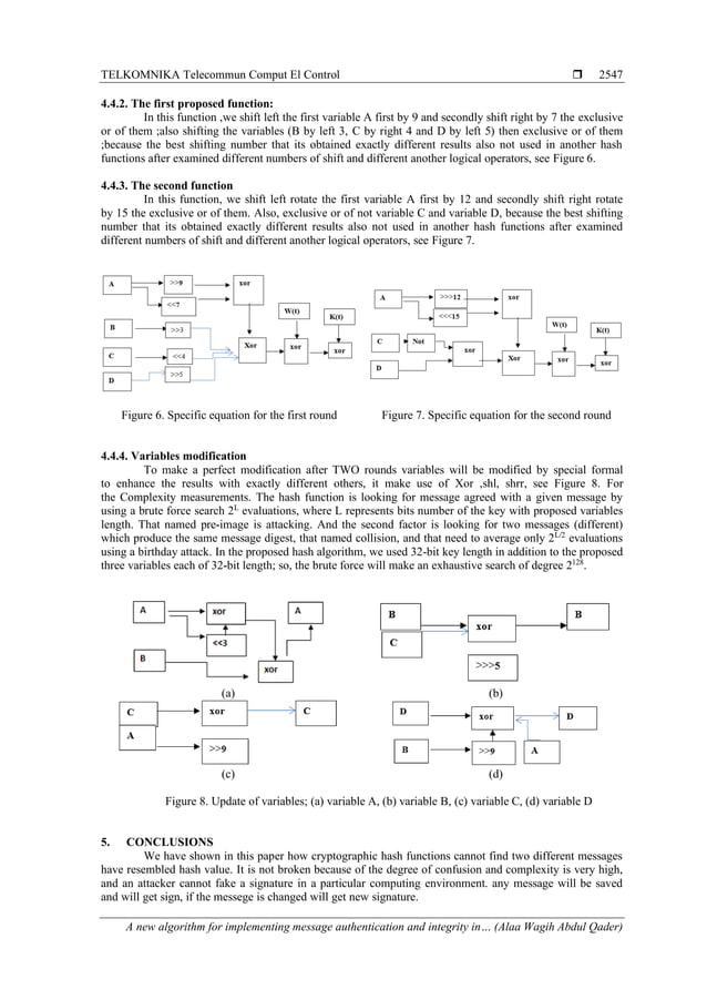 A new algorithm for implementing message authentication and integrity in software ...