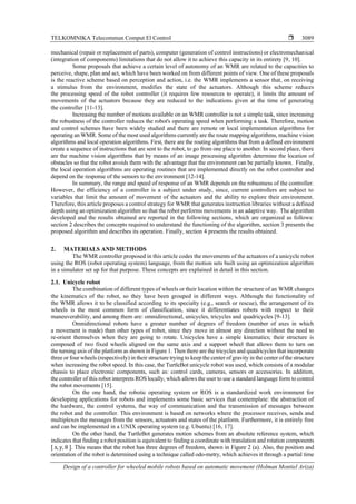 Design of a controller for wheeled mobile robots based on automatic movement sequencing | PDF