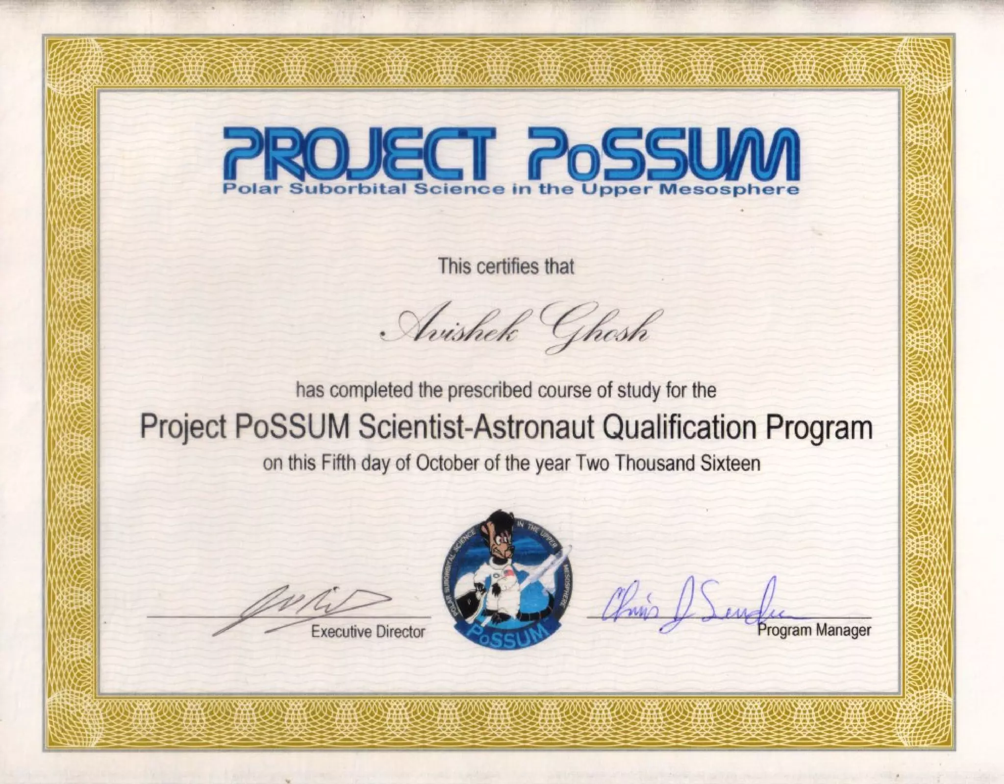 Embry Riddle, Project PoSSUM, SAMI | PPT