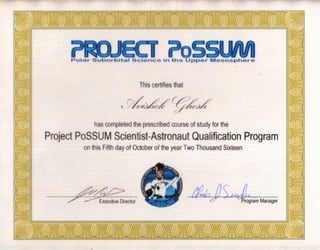 Embry Riddle, Project PoSSUM, SAMI | PPT