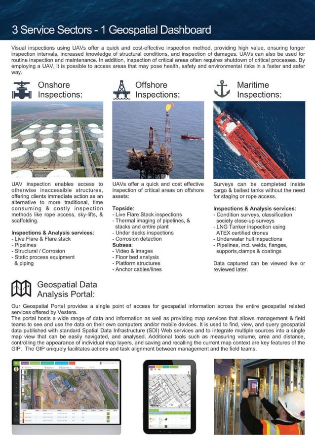 Vestera Geospatial Oil & Gas Services | PDF