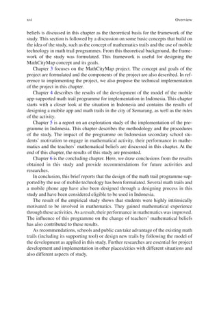 Learning Mathematics in a Mobile App Supported Math Trail Environment Adi Nur Cahyono | PDF