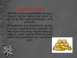 EXPLORASYON. PPT (ARALING PANLIPUNAN)4TH QUARTER | PPTX